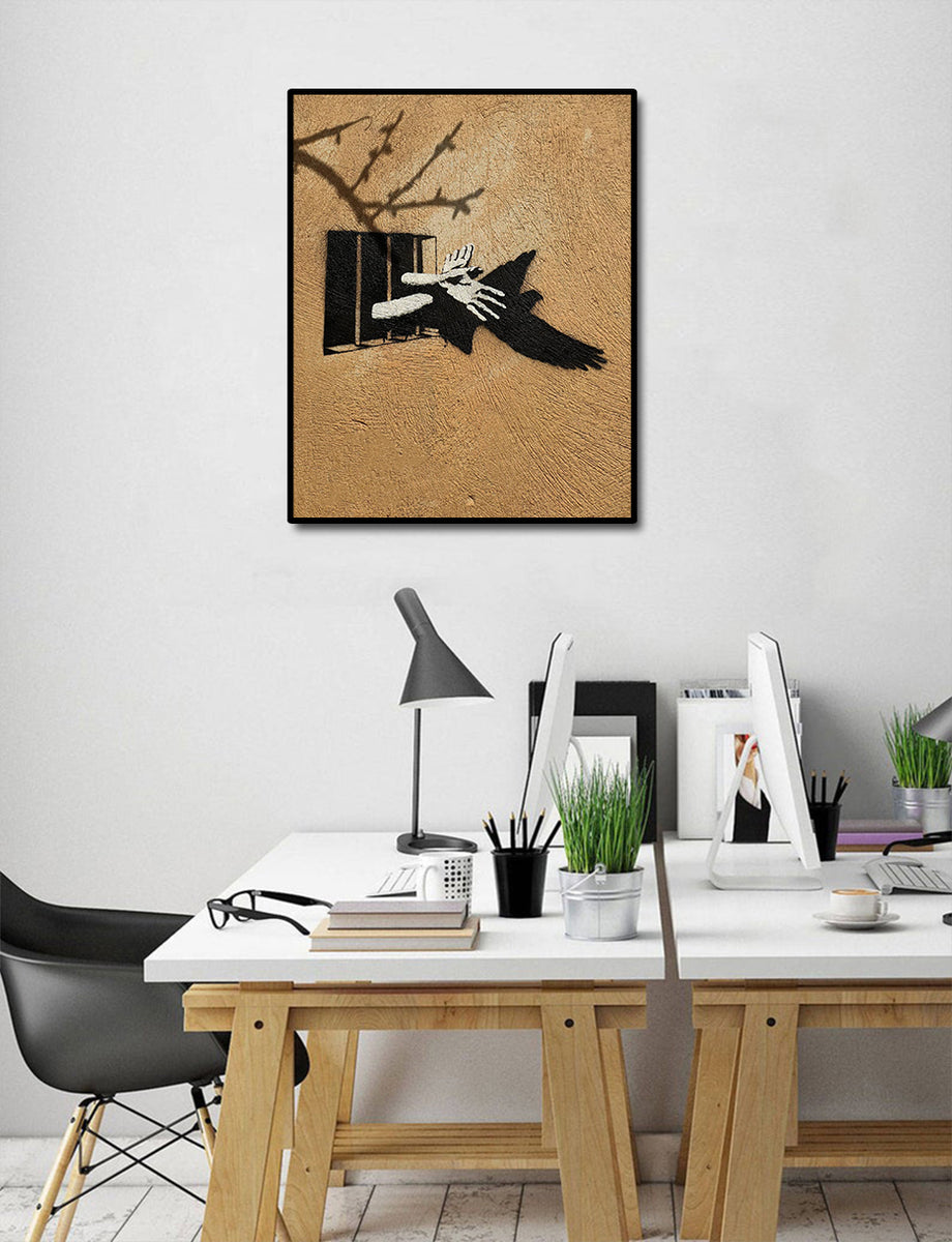 Pine Stretched Framed 1 Panel - Salvation by BY Hamid Nikkhah – Love ...