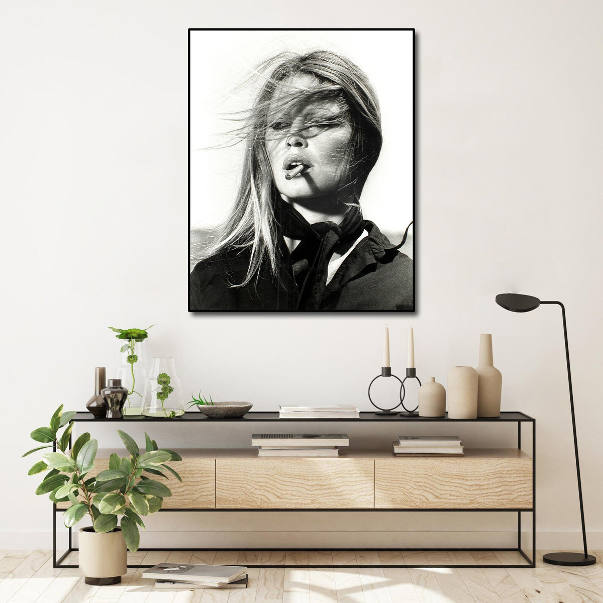 Modern Celebrity Canvas Wall Art Print Poster | Home Decor | Stretched ...