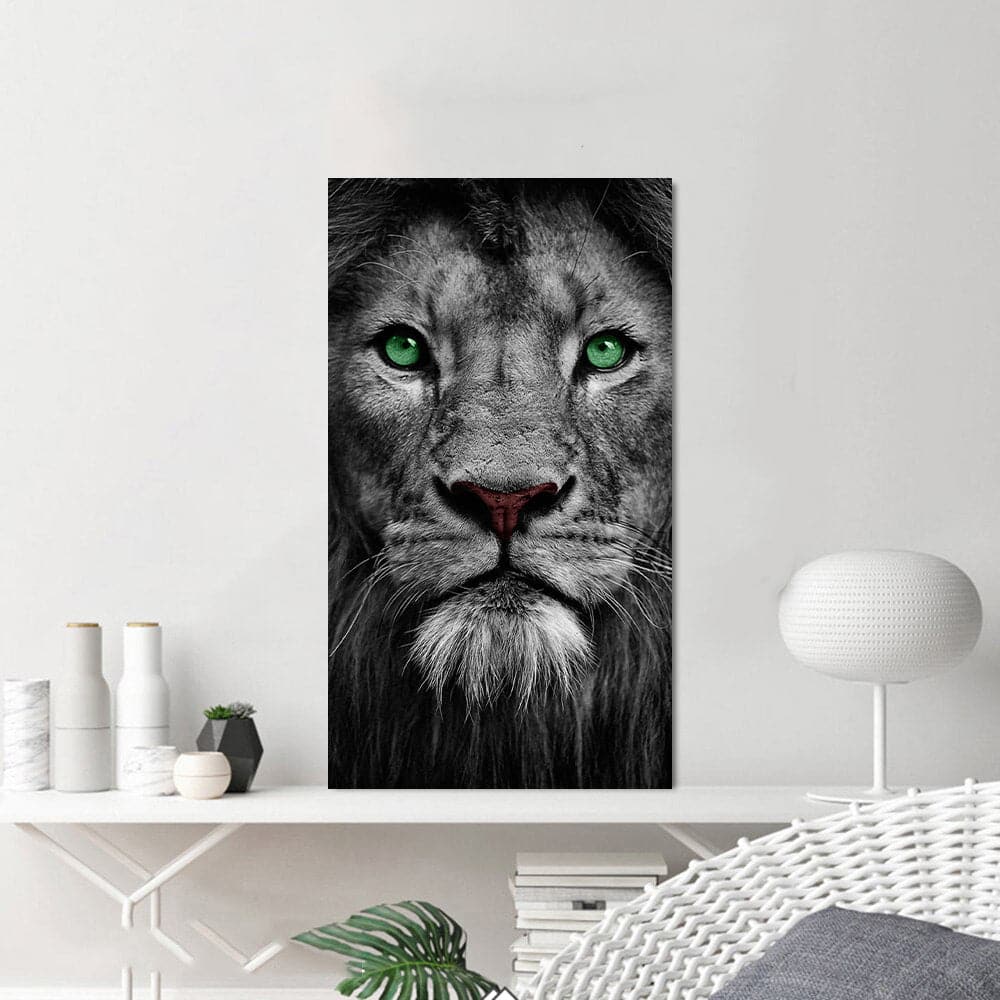 Modern Animal Canvas Wall Art Print Poster | Home Decor | Stretched 1 ...